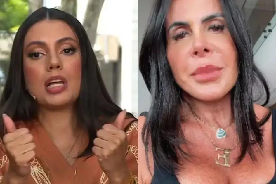 Após ser criticada por Gretchen, Fernanda manda beijo para a cantora ...