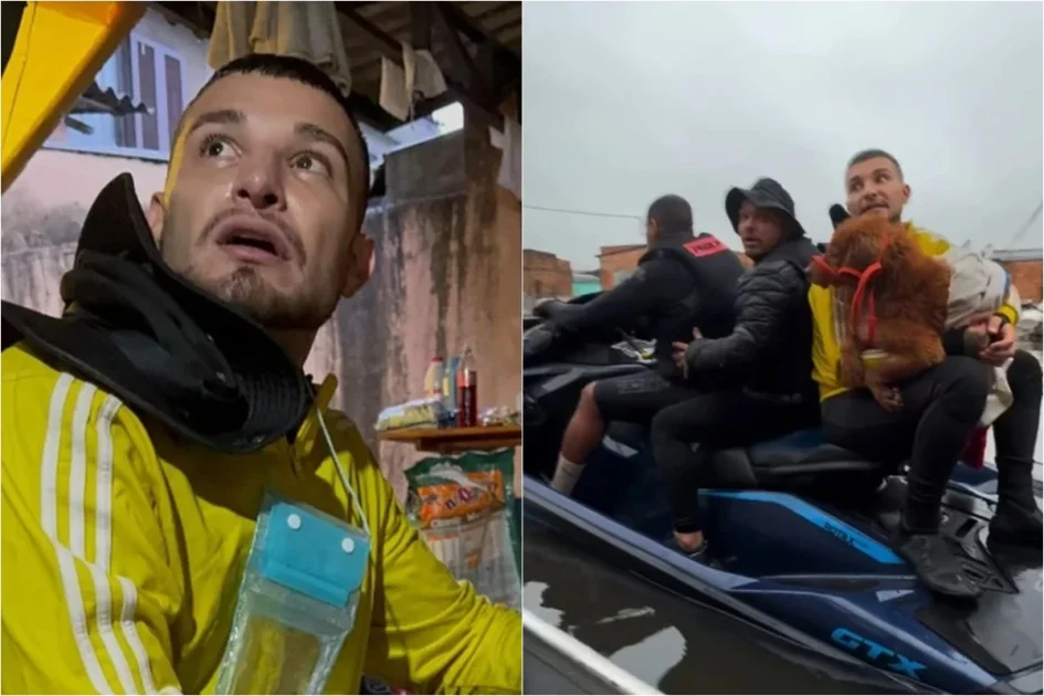 Chega notícia sobre MC Gui, após cair de barco nas enchentes do Rio ...