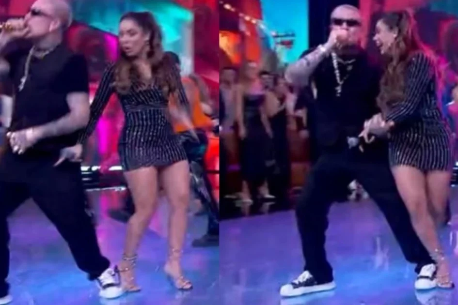 Vídeo: Lexa enfrenta momento tenso durante apresentação no Domingão ...