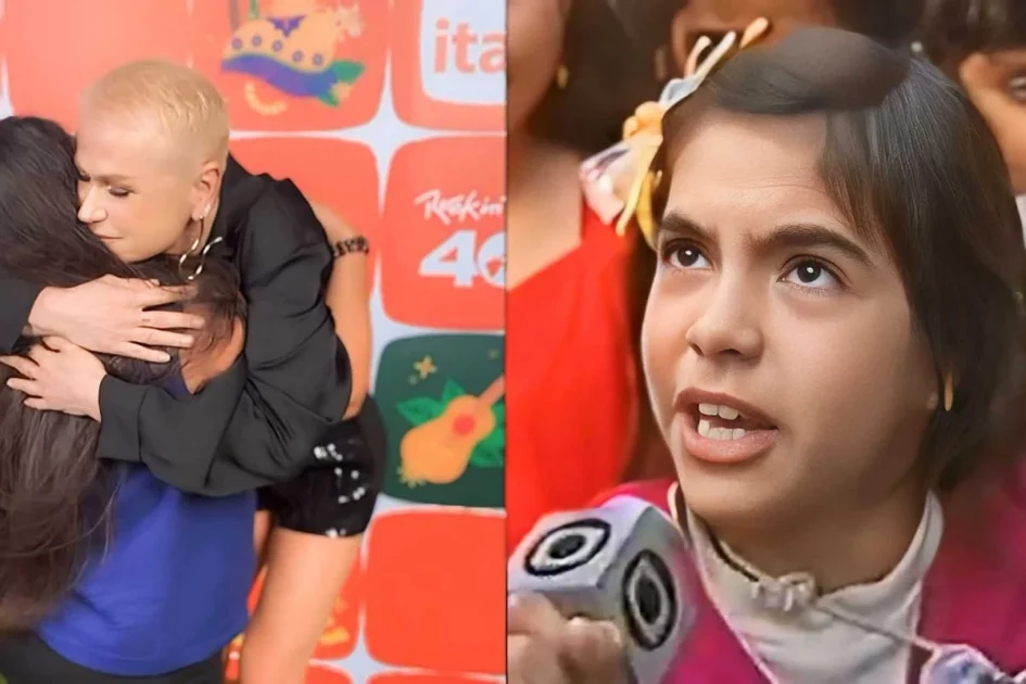 Vídeo mostra o encontro emocionante de Xuxa com a mulher do meme 'Que Xou da Xuxa é esse?'