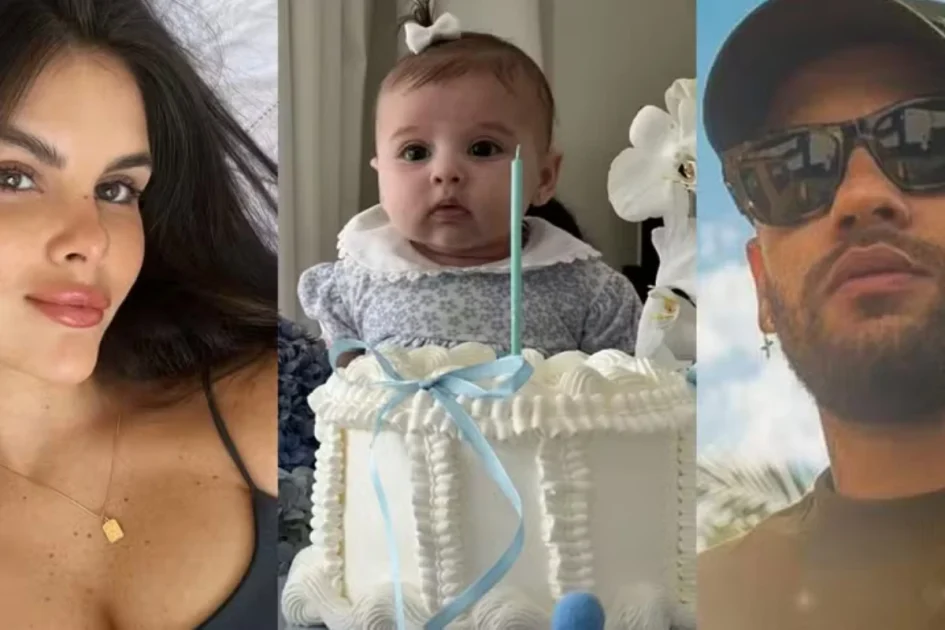 Neymar posta primeira foto com Helena, sua filha com Amanda Kimberlly ...