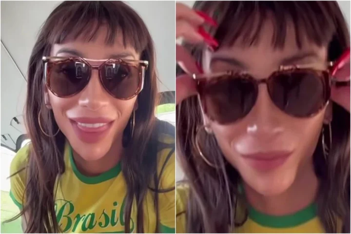 Como é que é? Maya Massafera exibe resultado de cirurgia para mudar cor ...