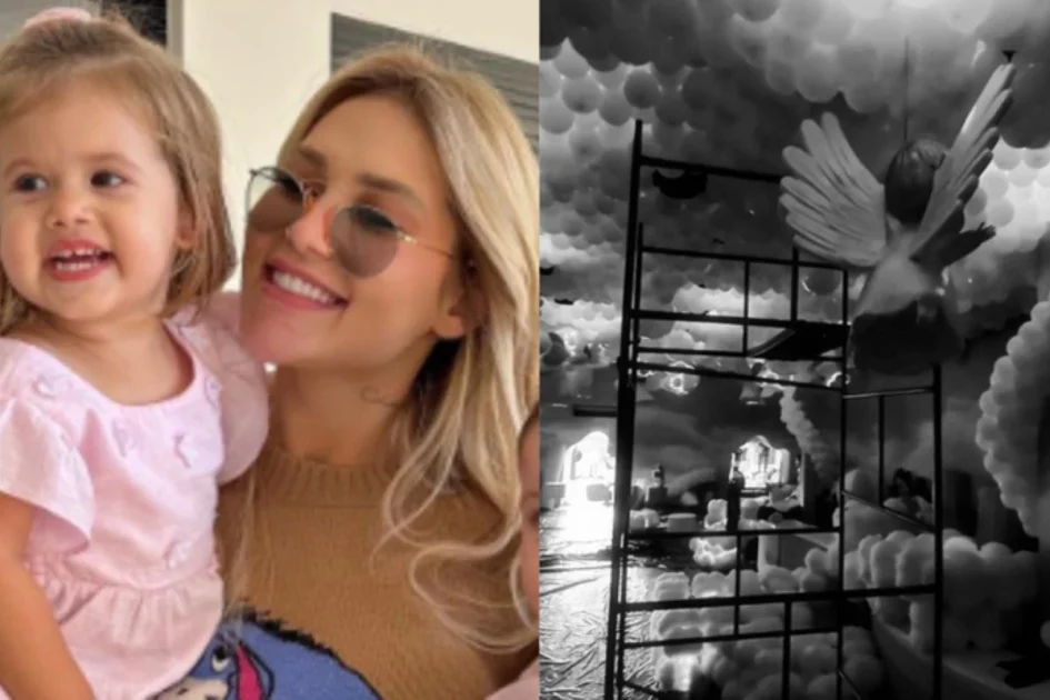 Festa luxuosa de 4 anos de Maria Alice, filha de Virginia, gera ...