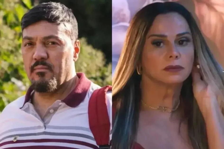 Três Graças: a primeira cena de Misael e Consuelo é com o homem se ...